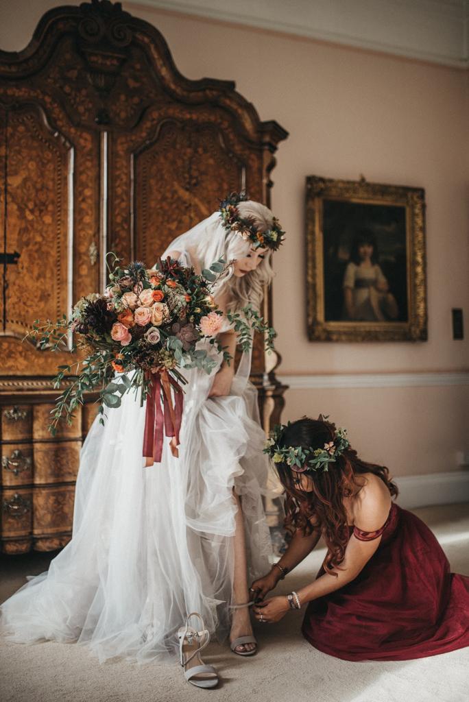 Hooton Pagnell Hall | Meadows and Mulberry Doncaster wedding flowers ...